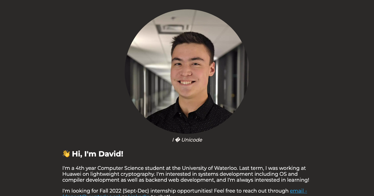 David Peet - Software Developer